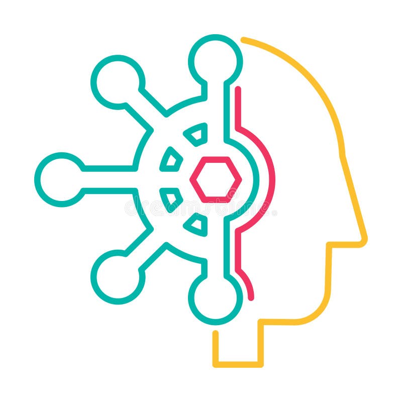 Mind Control, Thought Manipulation Flat Vector Icon Stock Illustration ...