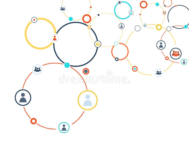 Human model connection stock vector. Illustration of flowchart - 46985848