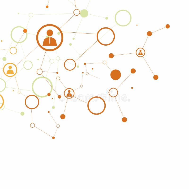 Human model connection stock vector. Illustration of partnership - 43929243