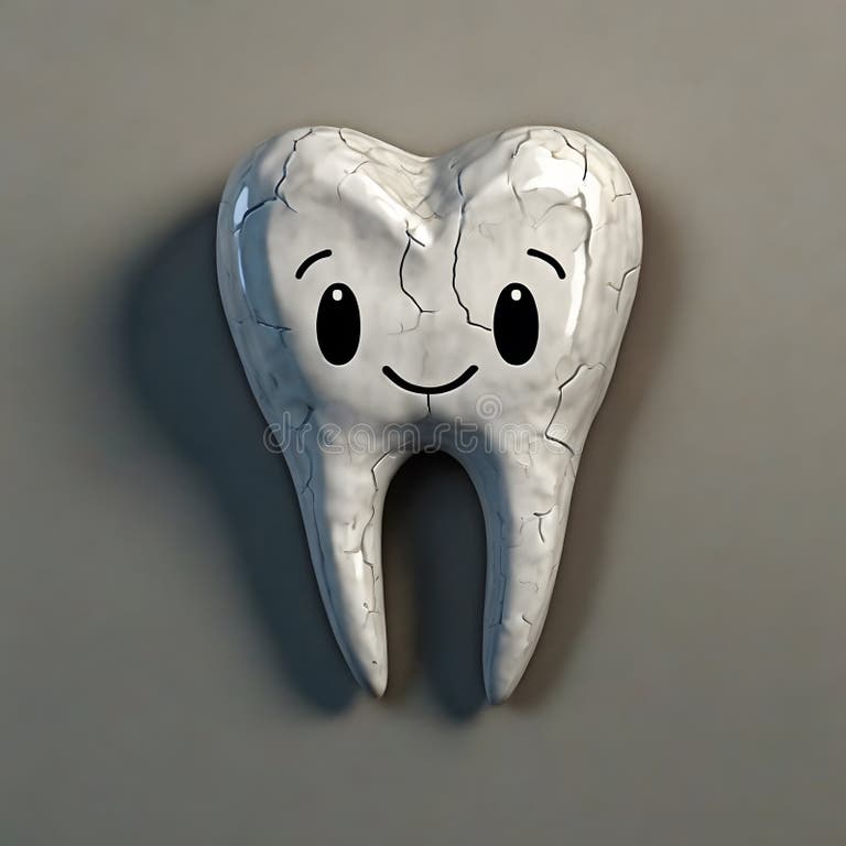 Human Molar Thooth, AI-generated Stock Illustration - Illustration of ...
