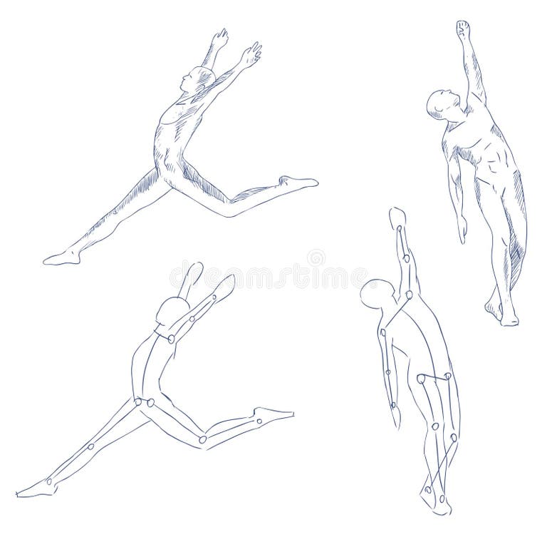 Person Jump Motion Stock Illustrations – 14,664 Person Jump Motion ...