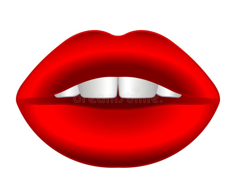 Human mouth illustration stock vector. Illustration of cosmetic - 269520544