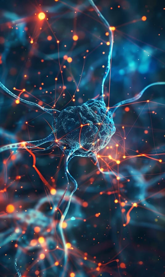 Human Neural Network Closeup, Nervous System and Synapse, Neurology and ... Human Neural Network Closeup, Nervous System and Synapse, Neurology and ...