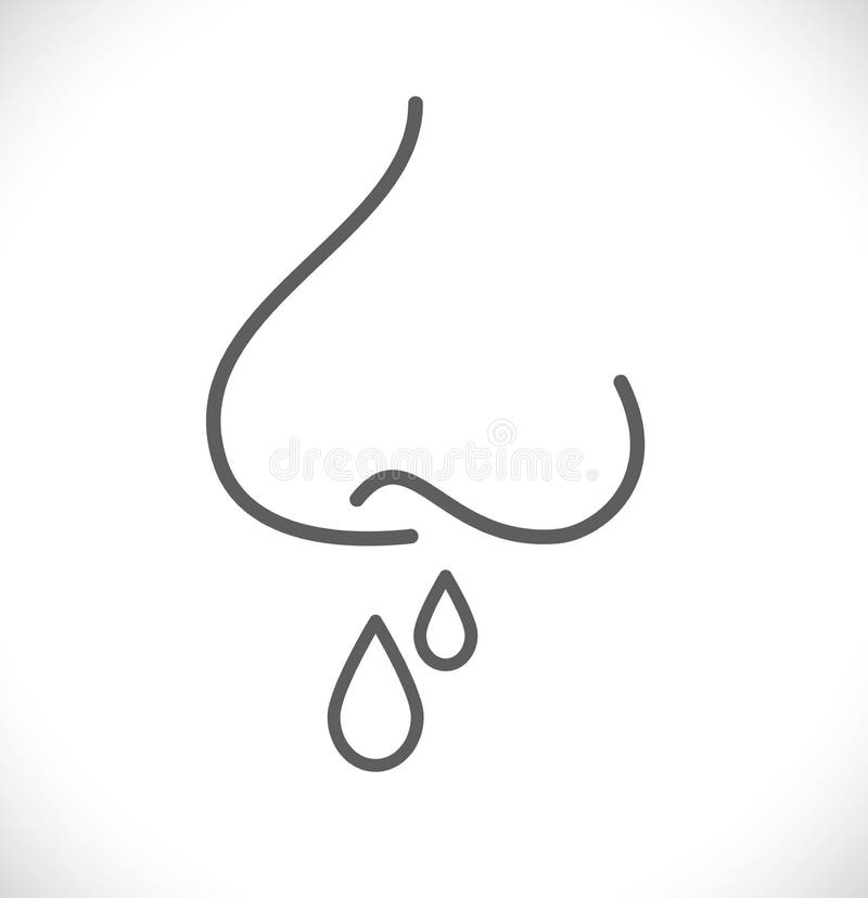 Human nose icon stock vector. Illustration of nasal - 200788037