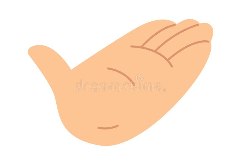 Human Opened Palms stock vector. Illustration of palm - 289336665