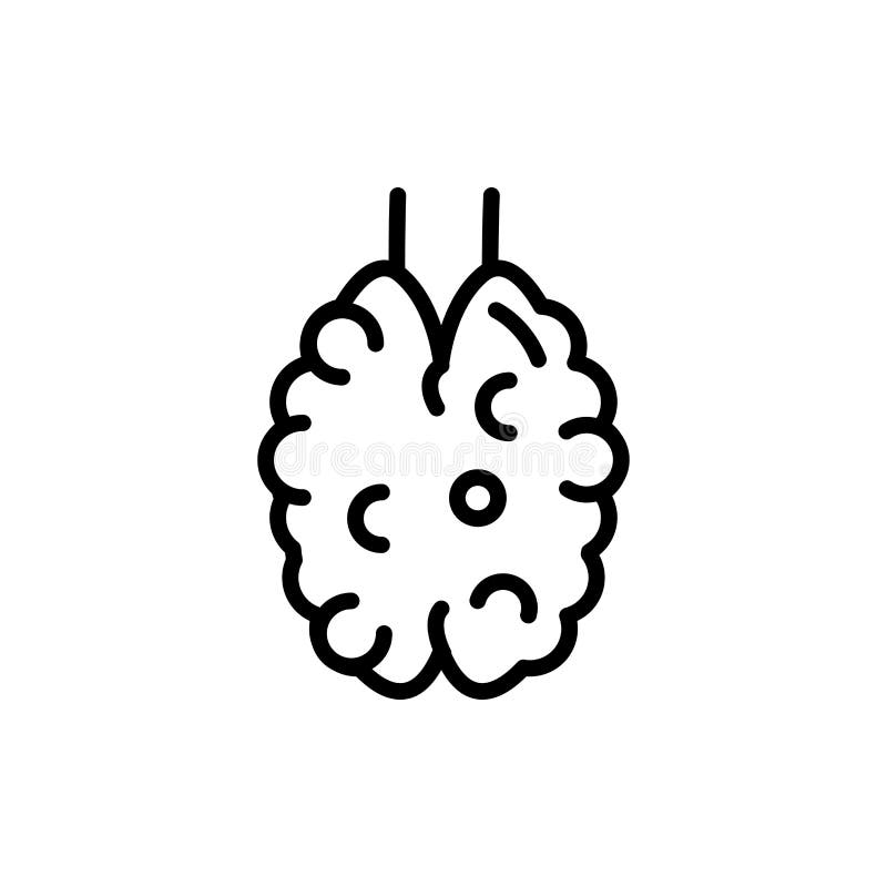Human Organ Parathyroid Gland Line Icon. Isolated Vector Element. Stock ... Human Organ Parathyroid Gland Line Icon. Isolated Vector Element. Stock ...