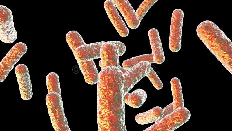 Bacteria Floating Under Microscope. 4K Stock Video - Video of disease ...