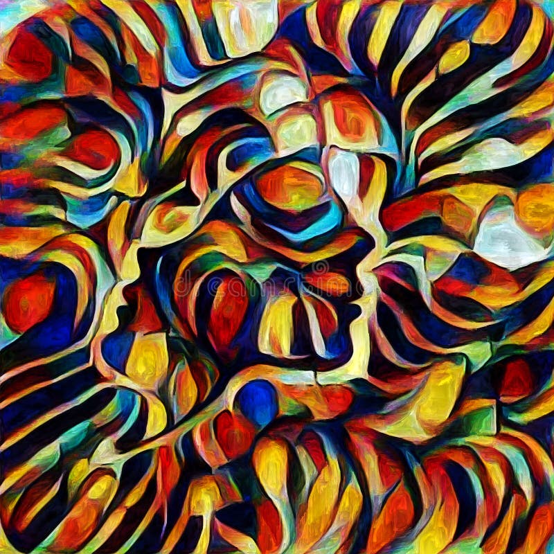 Human Pattern stock illustration. Illustration of psychiatry - 229575876