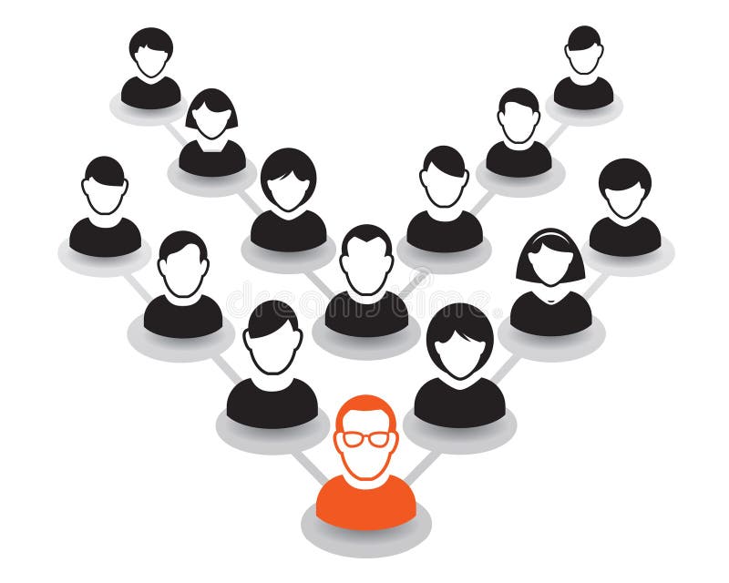 Human Portrait and Icon. Vector Illustration Stock Illustration ...