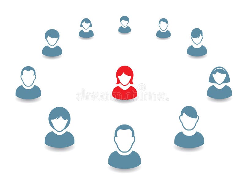 Central Person Icon Stock Illustrations – 375 Central Person Icon Stock ...