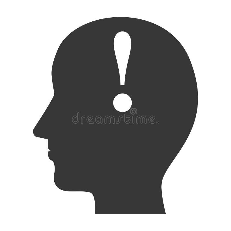 Human Profile Isolated Icon Stock Vector - Illustration of profile ...