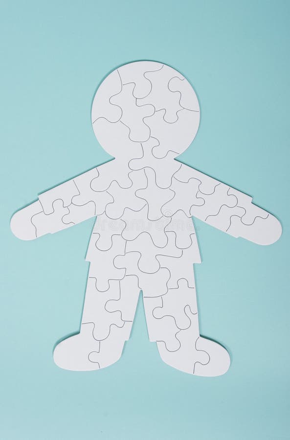 The human puzzle stock photo. Image of health, testing - 2165294
