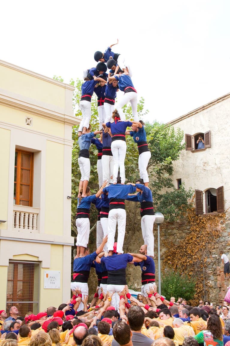 477 Team Building Human Pyramid Stock Photos - Free & Royalty-Free ...