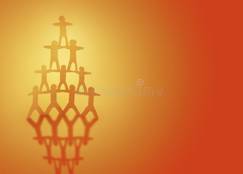 Human pyramid stock image. Image of unity, cooperating - 3029415