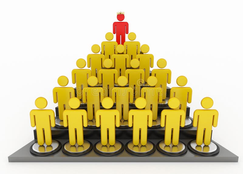 Human pyramid stock illustration. Illustration of achievement - 23246784