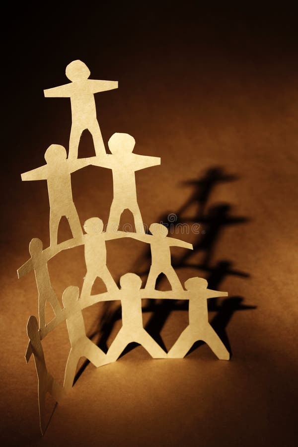 Human pyramid stock image. Image of unity, cooperating - 3029415