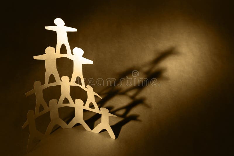 Human pyramid stock image. Image of unity, cooperating - 3029415