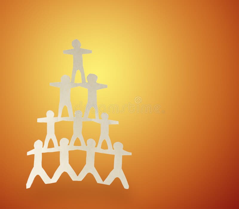 Human pyramid stock photo. Image of idea, people, community - 91571238