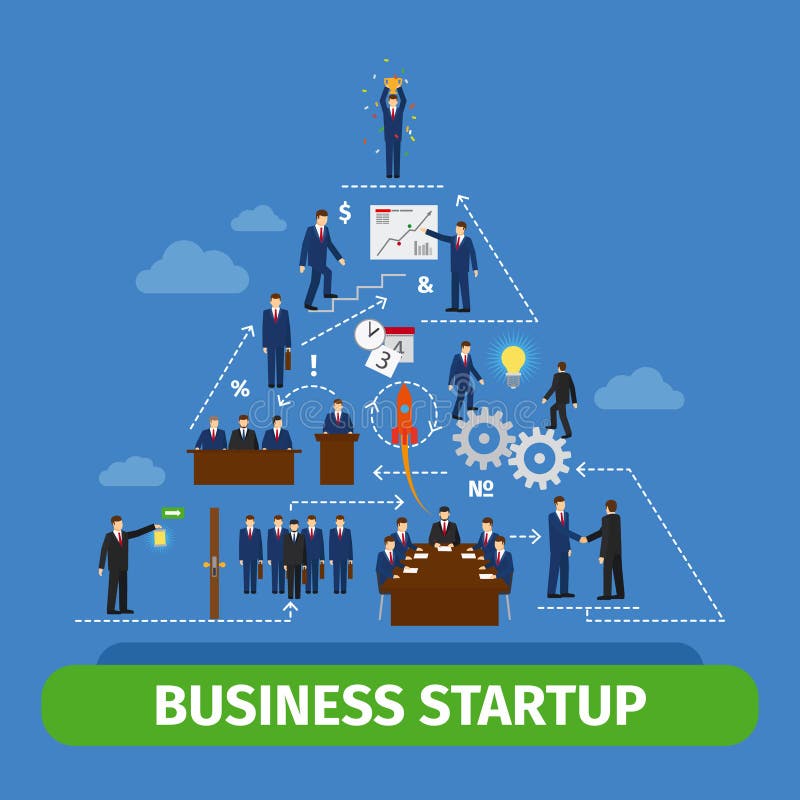 Teamwork pyramid stock illustration. Illustration of mission - 17743062