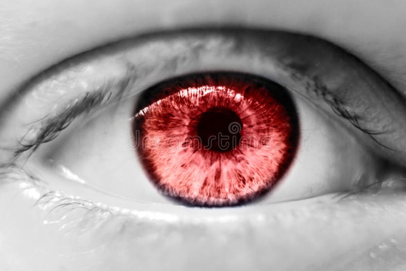 Human red eye macro stock photo. Image of cosmic, close - 191130090