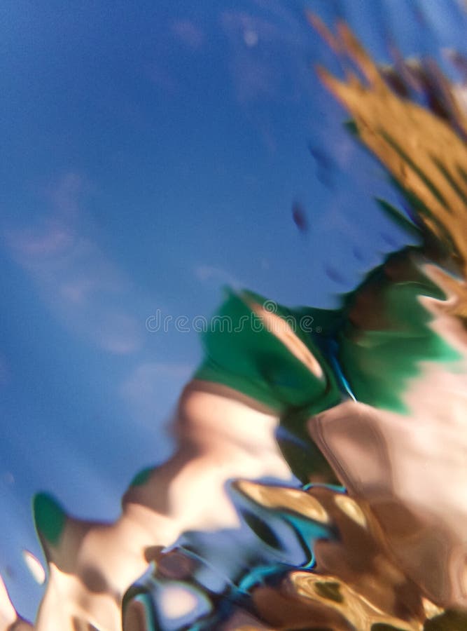 Human Reflection in Water, Latvia Stock Image - Image of outdoor ...