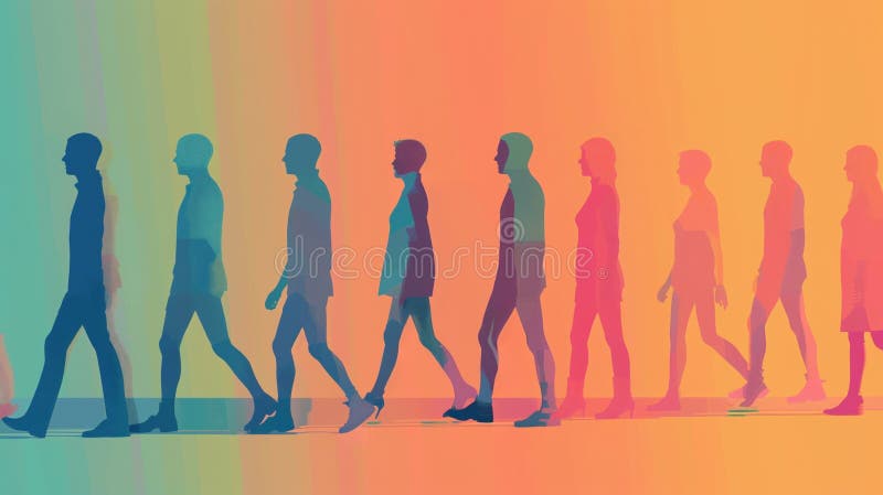 Human Reinvention Process Symbolizing Breakthrough and Personal Rebirth ...