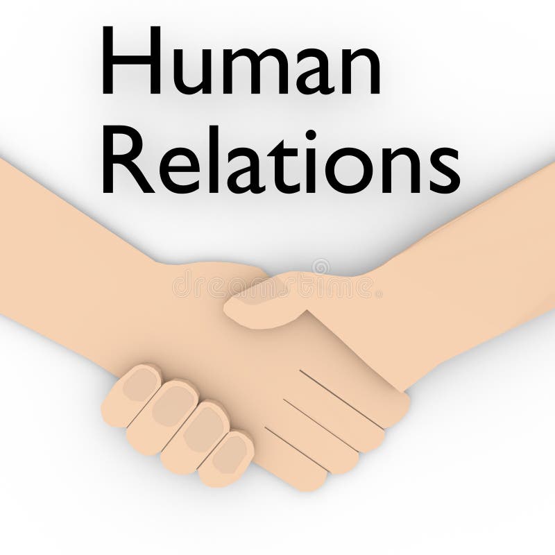 Human Relations concept stock illustration. Illustration of reaching ...
