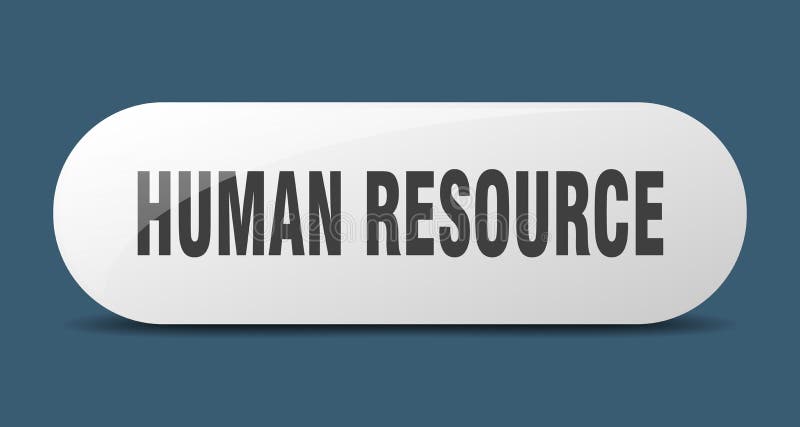 Human Resource Ribbon. Human Resource Paper Band Banner Sign Stock ...