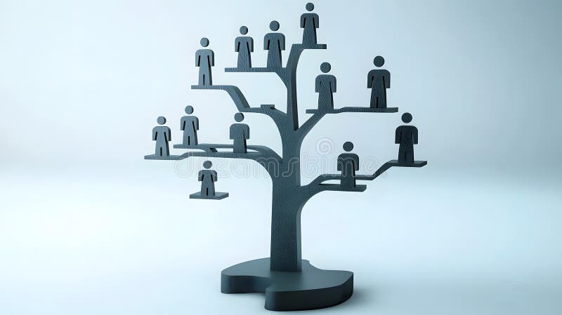 Office Organization Chart Tree Stock Illustrations – 342 Office ...