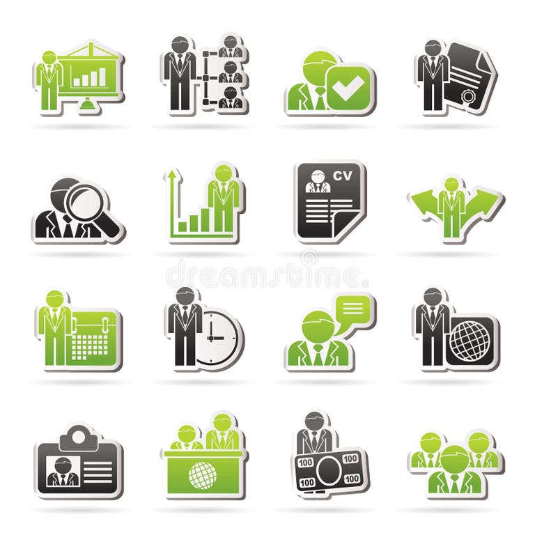 Employment Human Icons Resource Stock Illustrations – 1,646 Employment ...