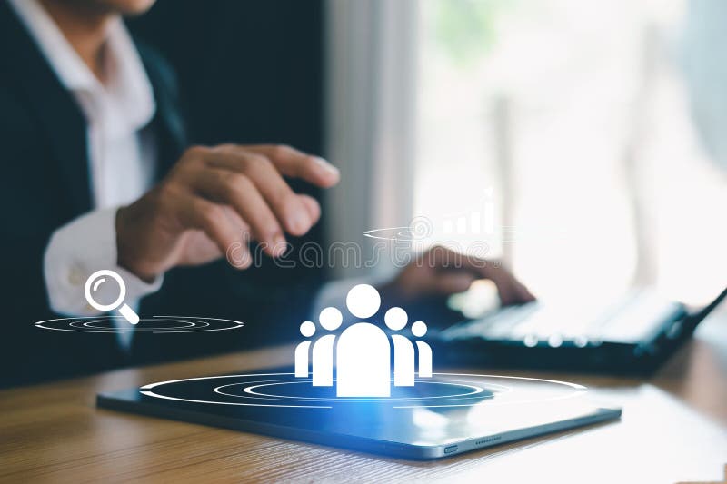 Human Resource Management Concepts Recruiting Effective Personnel Stock ...