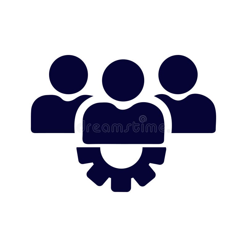 Human Resource Management Icon Stock Vector - Illustration of vector ...