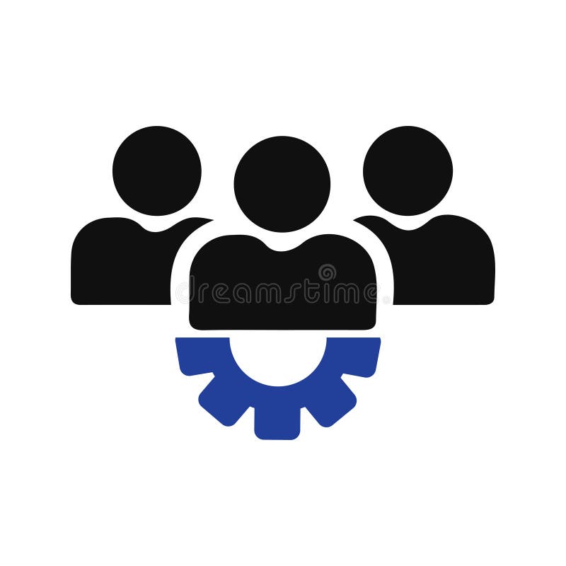 Human Resource Management Icon Stock Vector - Illustration of business ...