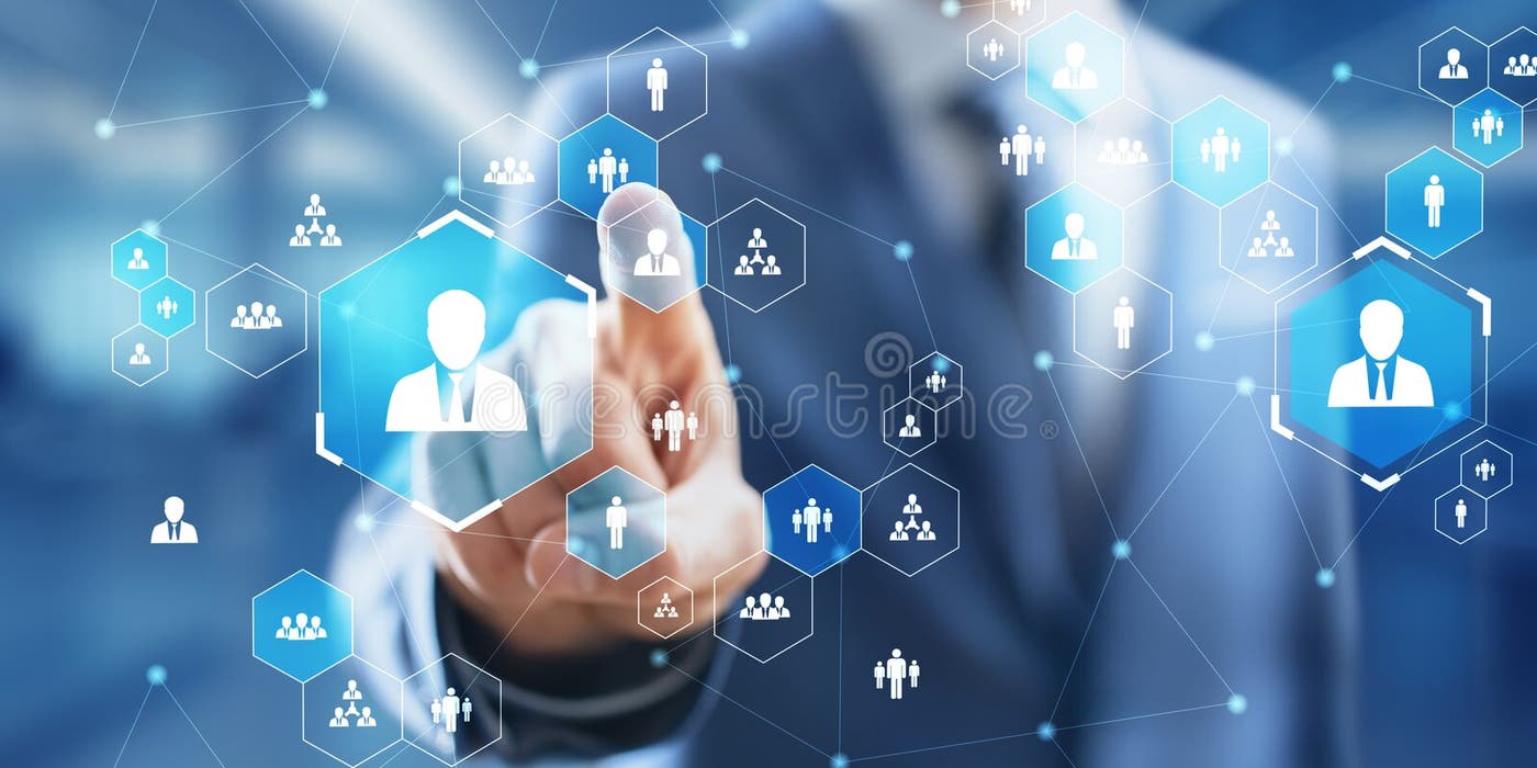 Human Resource Management Organizational Structure Illustrated Virtual ...