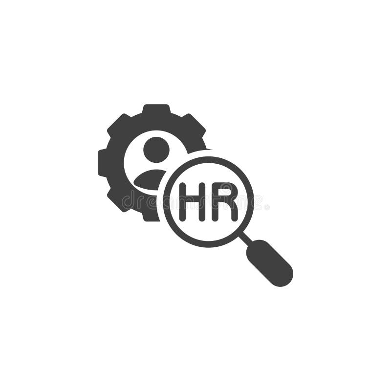 Human Resource Metrics Vector Icon Stock Illustration - Illustration of ...