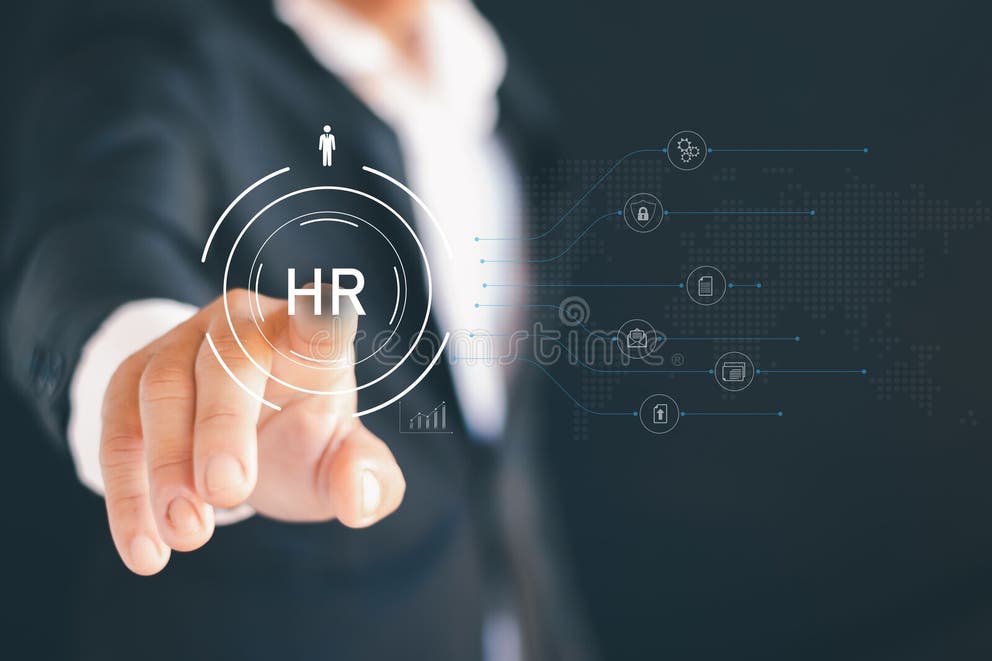 Human Resource Recruitment and Human Resource Management Stock Photo ...