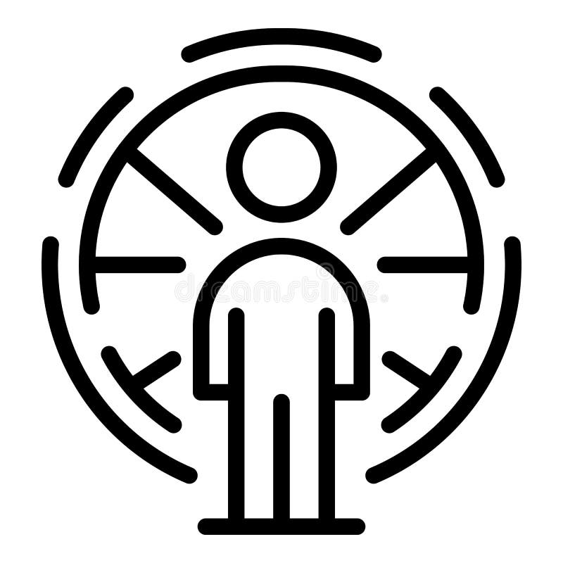 Human Resources Ability Icon, Outline Style Stock Vector - Illustration ...