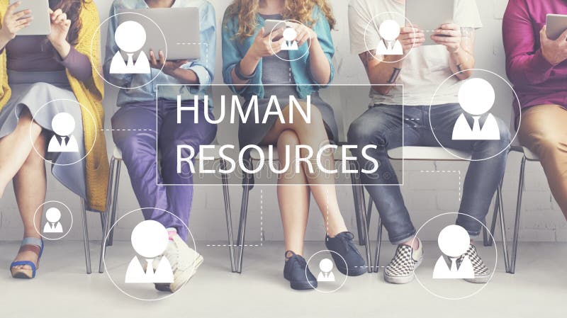 Human Resources Business Profession Graphic Concept Stock Illustration ...