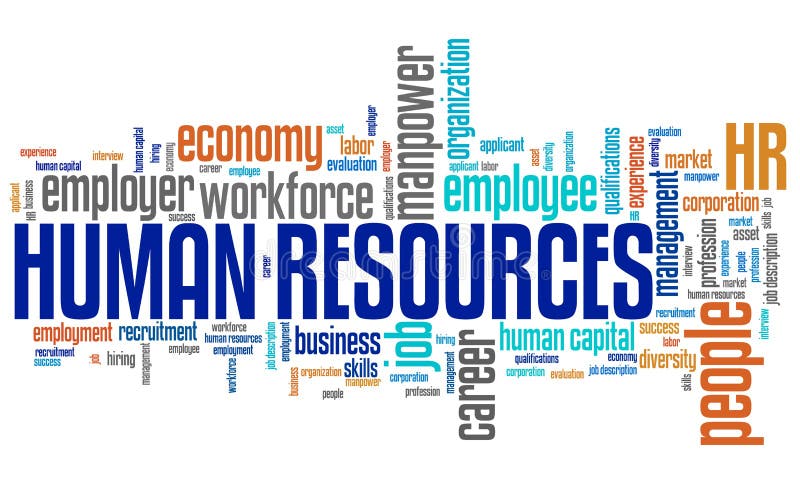 Human Resources Word Cloud Stock Illustrations – 636 Human Resources ...