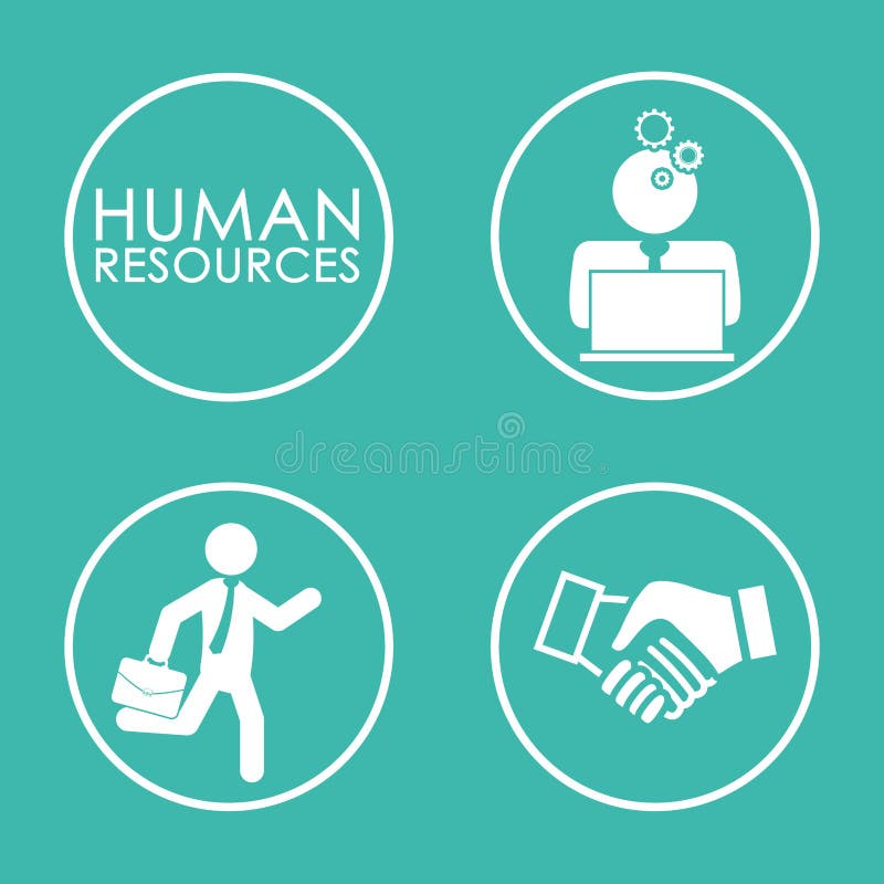 Human resources design stock vector. Illustration of team - 64583668