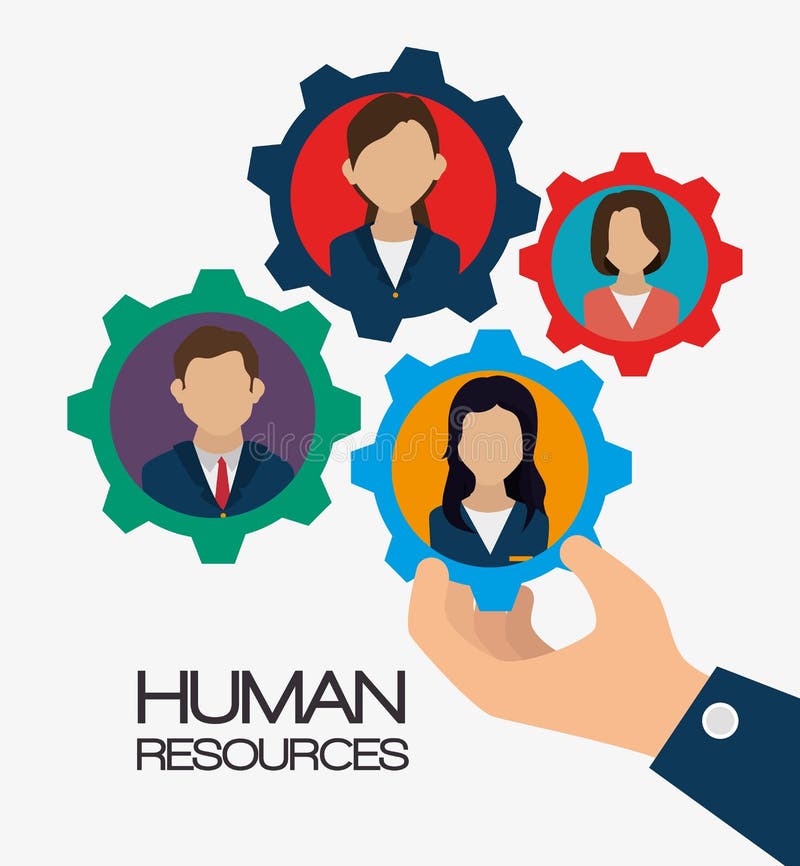 Human resources design. stock vector. Illustration of product - 58816804