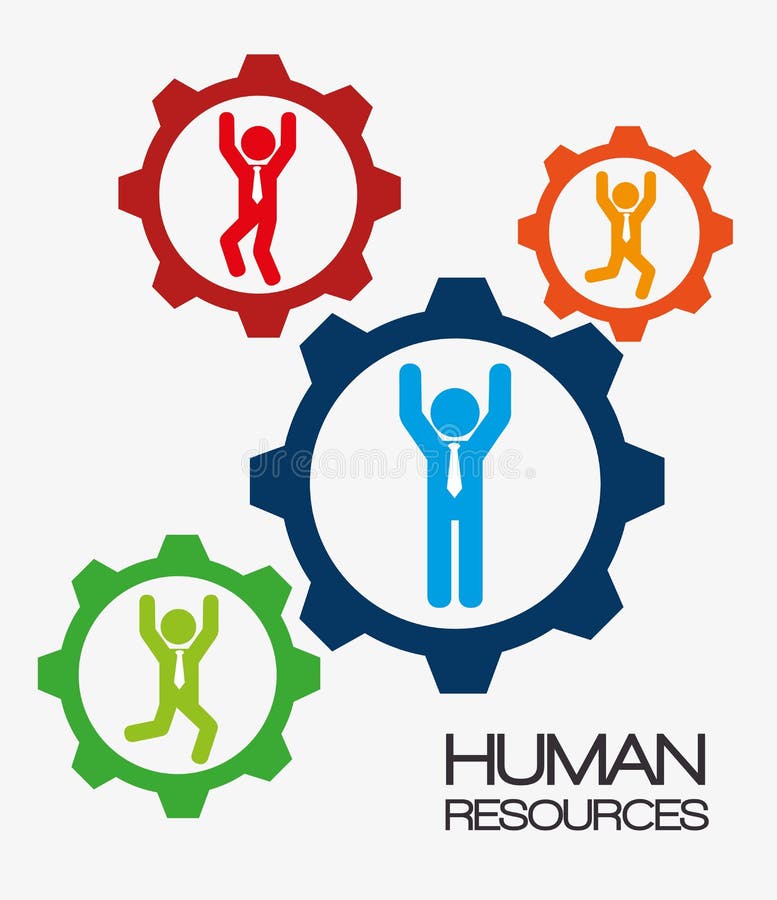 Human resources design. stock vector. Illustration of commercial - 60436350