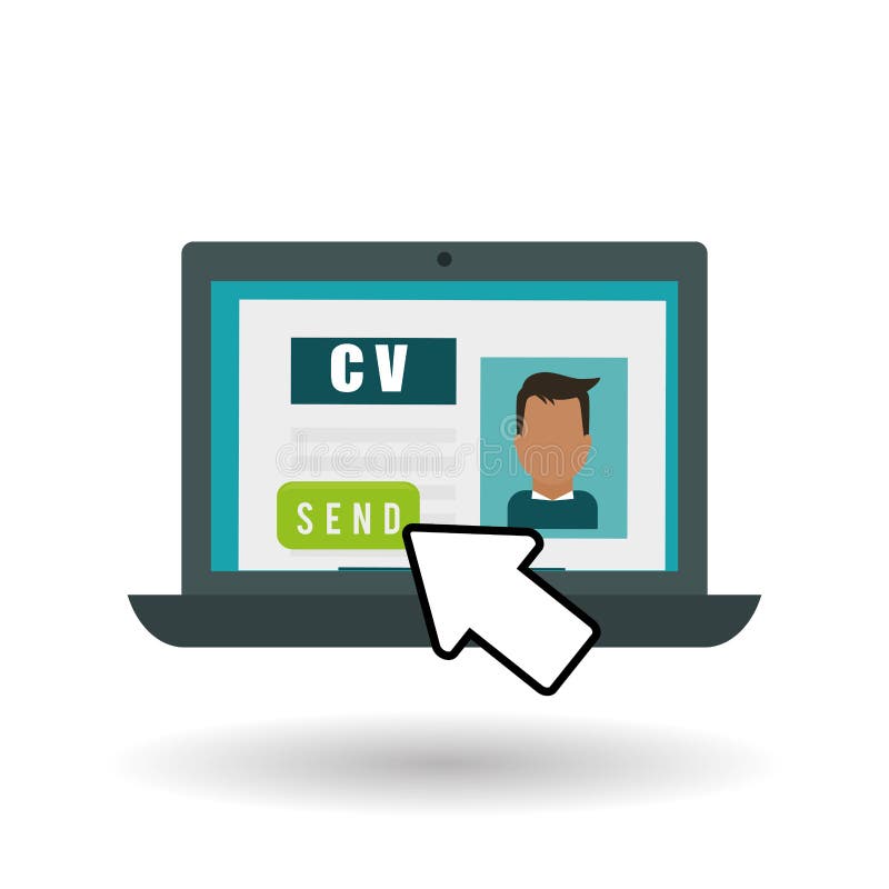 Human Resources Document Design, Vector Illustration Stock Vector ...