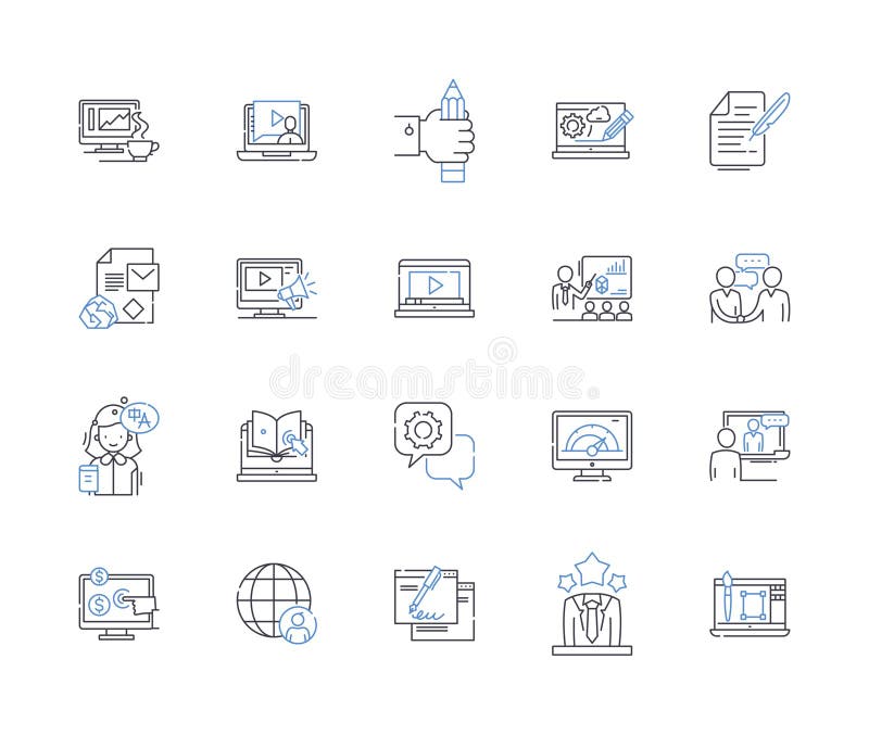 Human Resources and Employment Line Icons Collection. Recruitment ... Human Resources and Employment Line Icons Collection. Recruitment ...