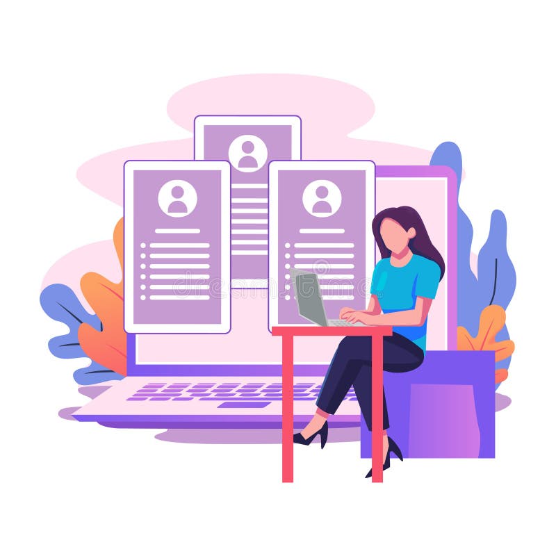 Key Resources Flat Vector Illustration Stock Vector - Illustration of balance, graphic: 178754256