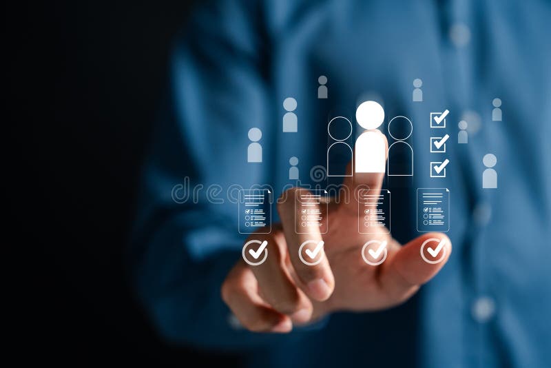 Human Resources Hiring and Digital Resume Verification with Checklist ...