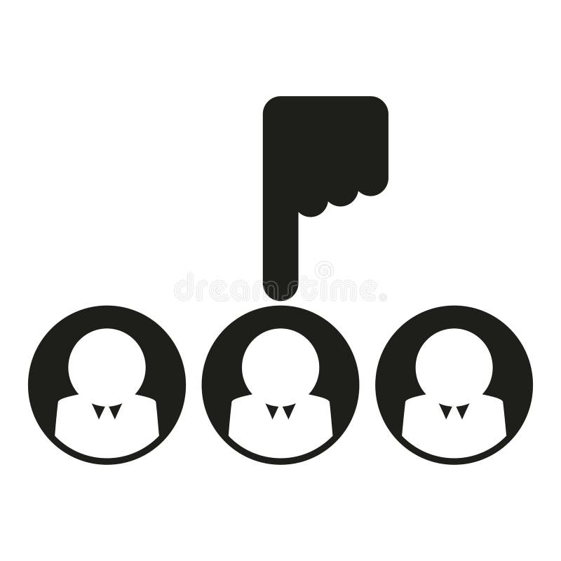 Human Resources Icon Simple Vector. Business Work Stock Vector ...