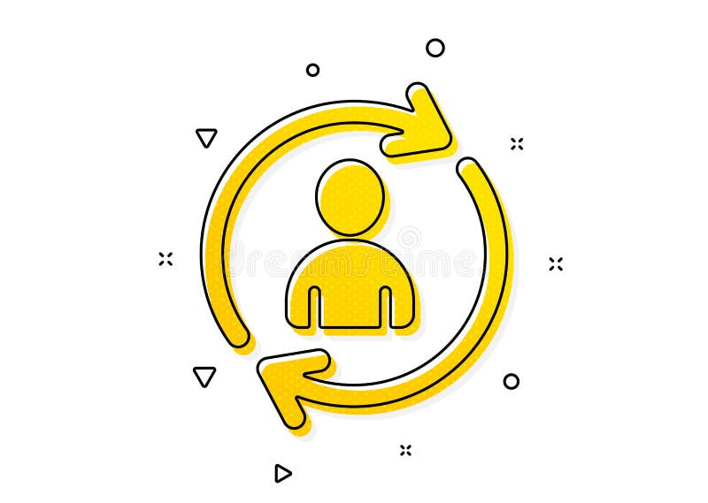 Human Resources Icon. User Profile Sign. Vector Stock Vector ...