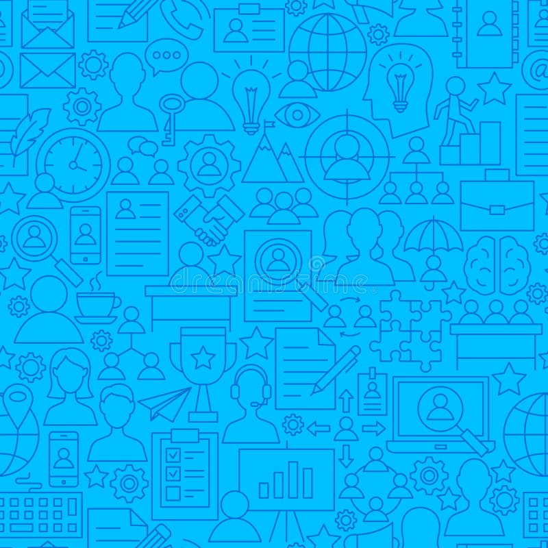 Human Resources Banner Design Stock Vector - Illustration of corporate ...