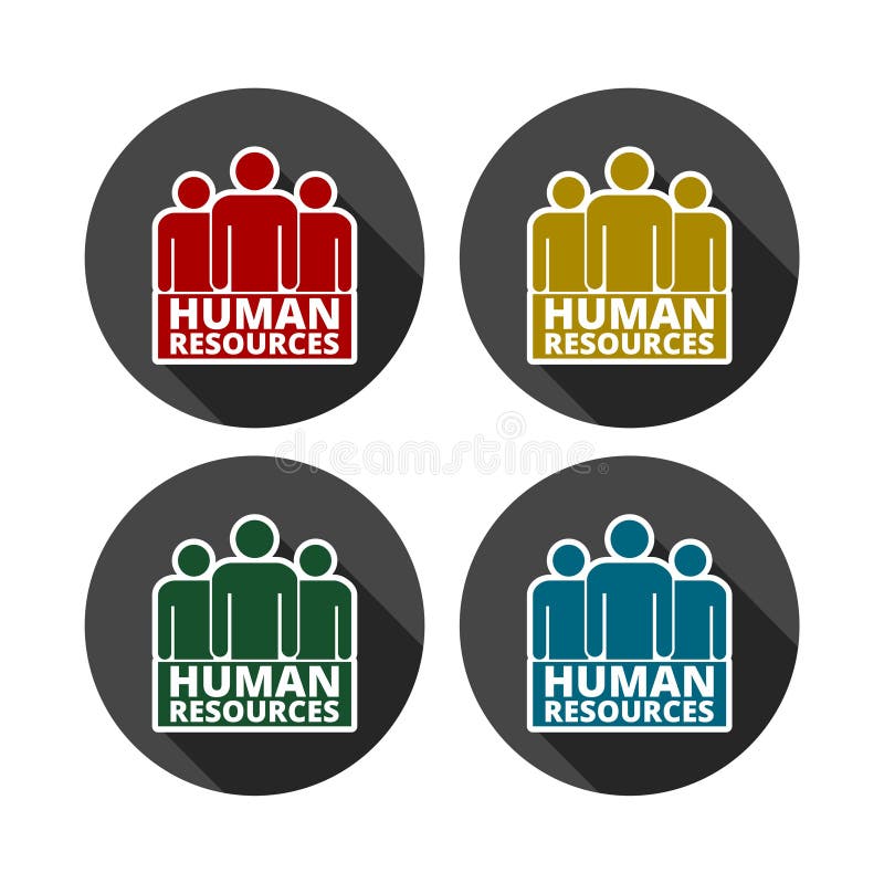 Management Avatar User Profile Sticker Set Stock Vector - Illustration ...